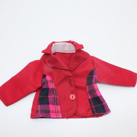 Our Generation | Toys | Our Generation 8 Doll Riding Jacket Red Plaid ...